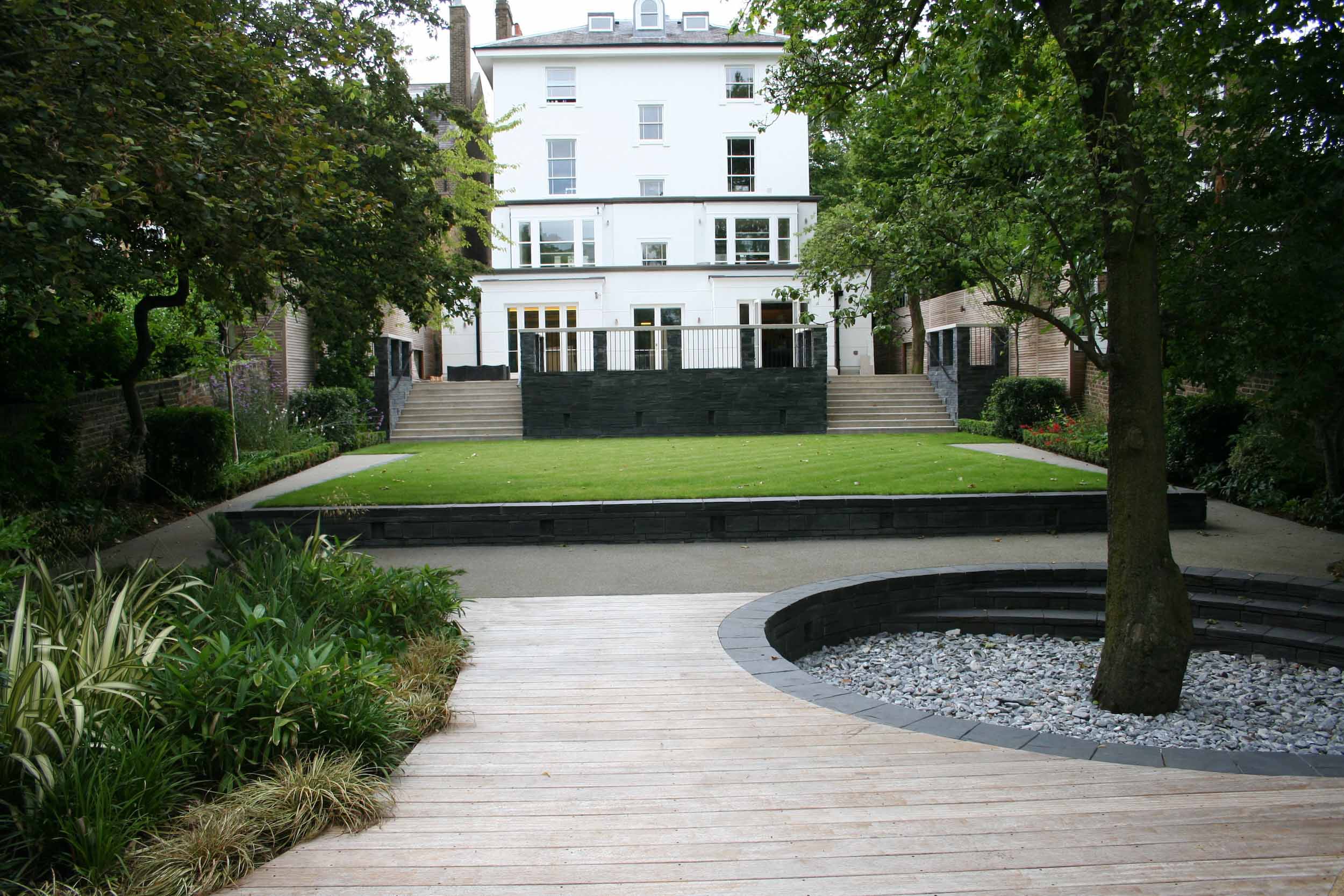 Stylish Formal Garden Terrace Highly St John's Wood London